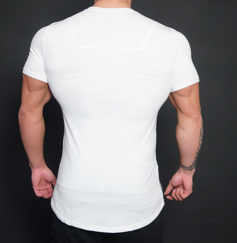 Cheap Custom Printed Blank Men Muscle Fit Bodybuilding Sports T Shirts